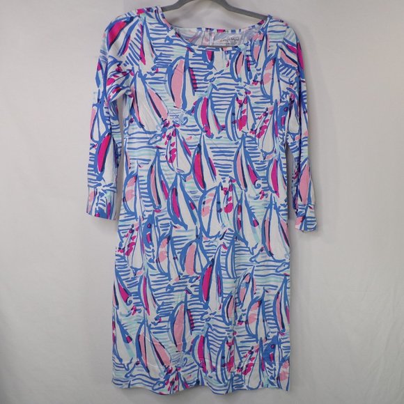 Lilly Pulitzer | Dresses | Lilly Pulitzer Red Right Return Marlowe ...